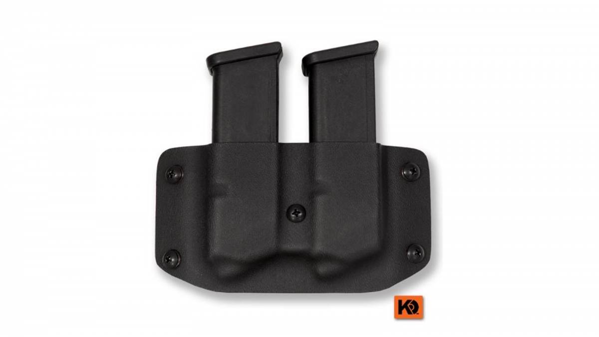 K Rounds Double Magazine Carrier Glock 43, 9mm on www.Gun.Rodeo