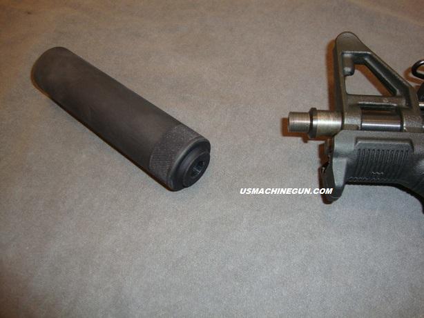 Ar-15 Machined Fake Suppressor For .223, 5.56, Cz Skorpion & 9mm, In 1 ...
