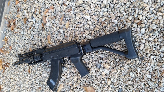 Ar Folding Stock Adapter With Tactical Rear Stock For Draco & Mini ...