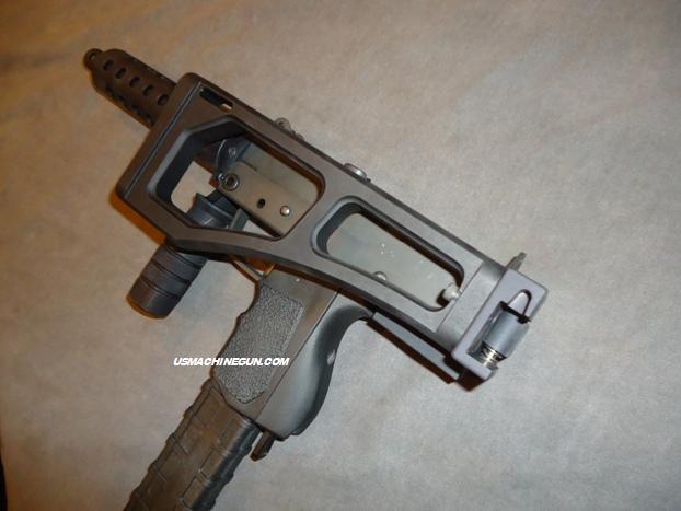 *side Folding Billet Stock With Adapter For Cobray M-11 9mm Semi Auto ...