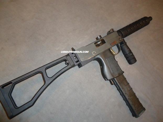*side Folding Billet Stock With Adapter For Cobray M-11 9mm Semi Auto ...