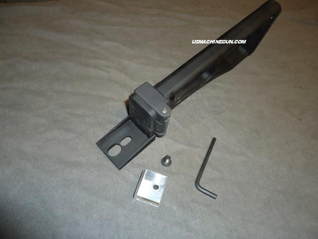 *side Folding Billet Stock With Adapter For Cobray M-11 9mm Semi Auto ...