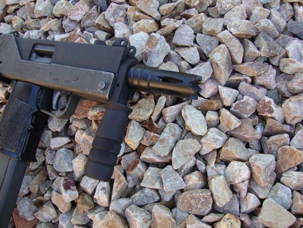 *spiked Muzzle Brake For Mac-10 .45 Acp & Master Piece Arms .45 Acp on ...