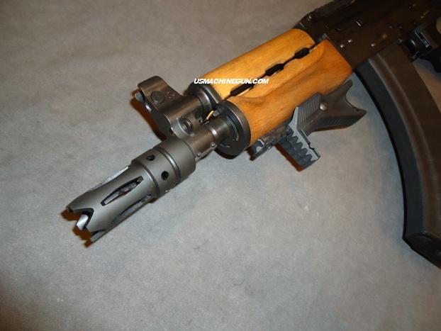 Spiked, Ported, Muzzle Brake For Ak-74 W/24m X 1.5 Mm Threads on www ...