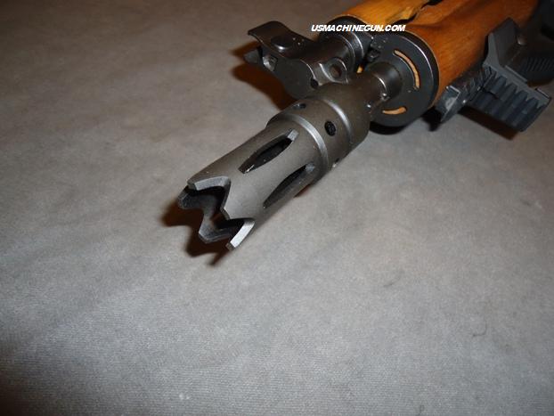 Spiked, Ported, Muzzle Brake For Ak-74 W/24m X 1.5 Mm Threads on www ...