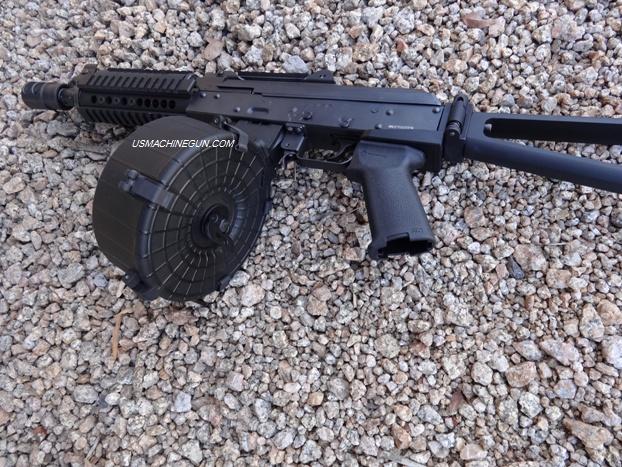 75 Round Polymer Drum For Ak-47 7.62x39 on www.Gun.Rodeo