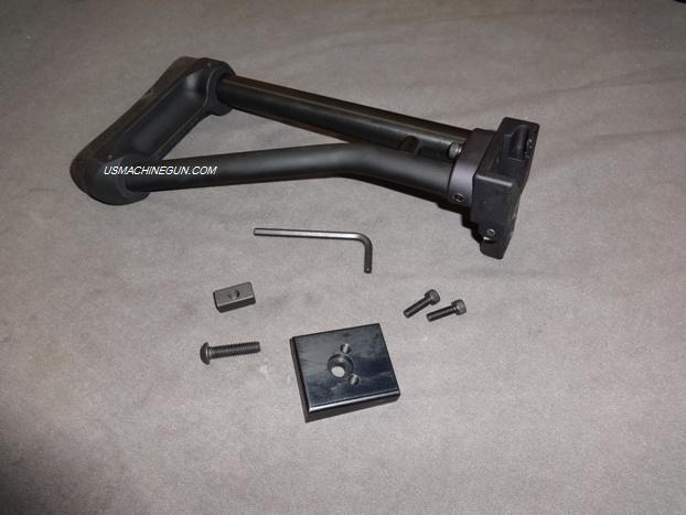 Skeleton Stock With Folder For Century Arms C39 Ak Pistol on www.Gun.Rodeo