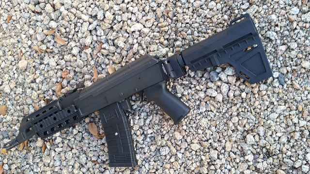 Flat Mount Upgraded Folding Stock Adapter For Ar Rear Buffer Tube ...