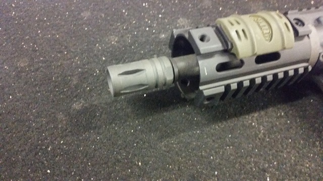 Ar-15 A1 Style Non Vented Thread Protector on www.Gun.Rodeo