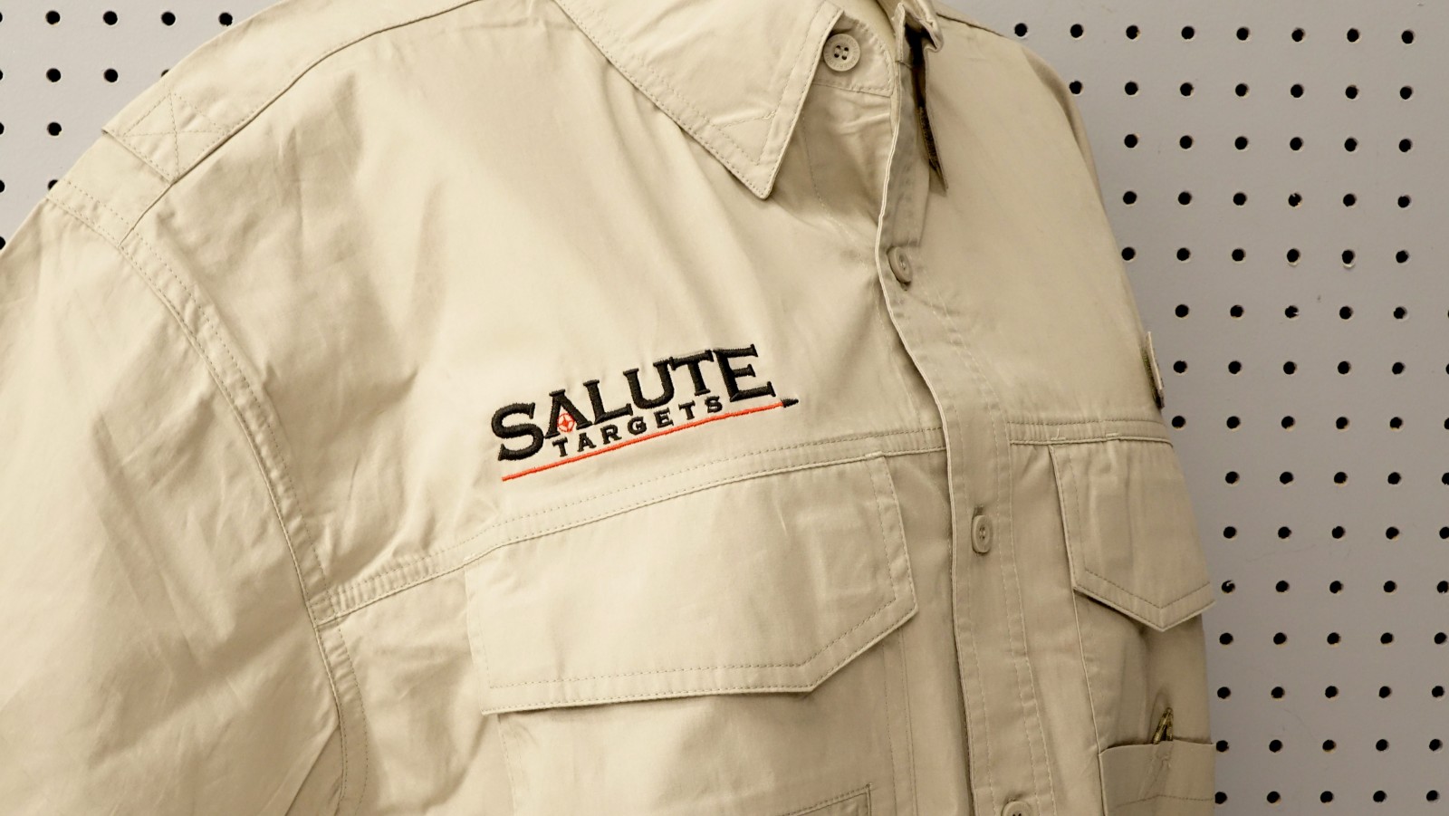 Salute Embroidered Shirt on www.Gun.Rodeo