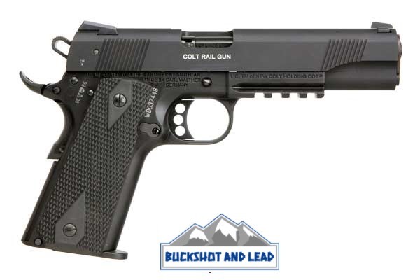 Colt 1911 22lr with rail on www.Gun.Rodeo