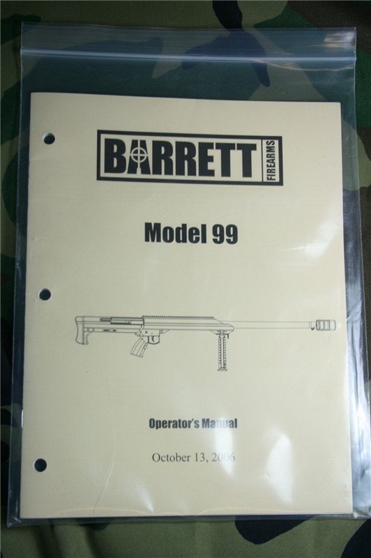 BARRETT M99 50BMG on www.Gun.Rodeo