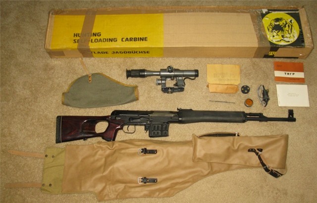 Russian Dragunov Tiger rifle on www.Gun.Rodeo