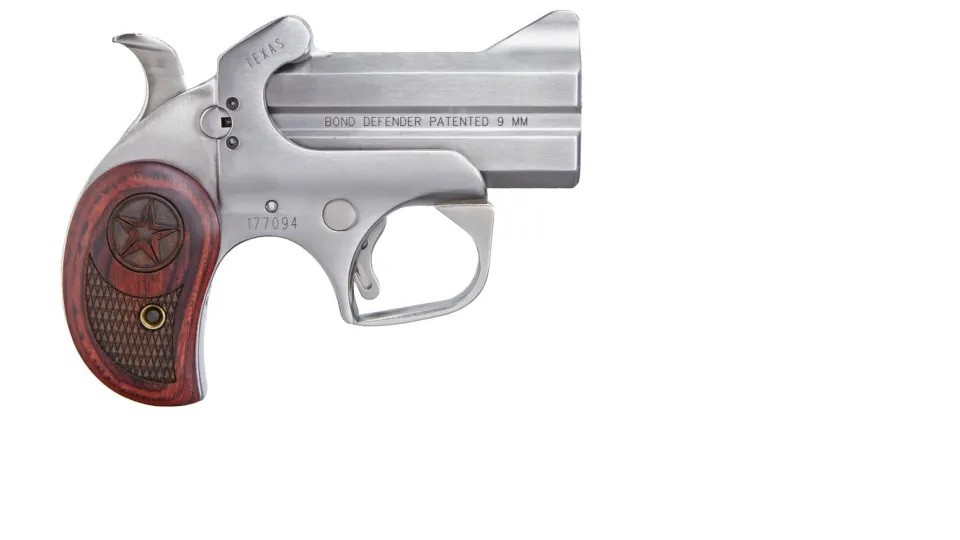 BOND ARMS TX DEFENDER DERRINGER 9MM 3" 2-RD PISTOL on www.Gun.Rodeo