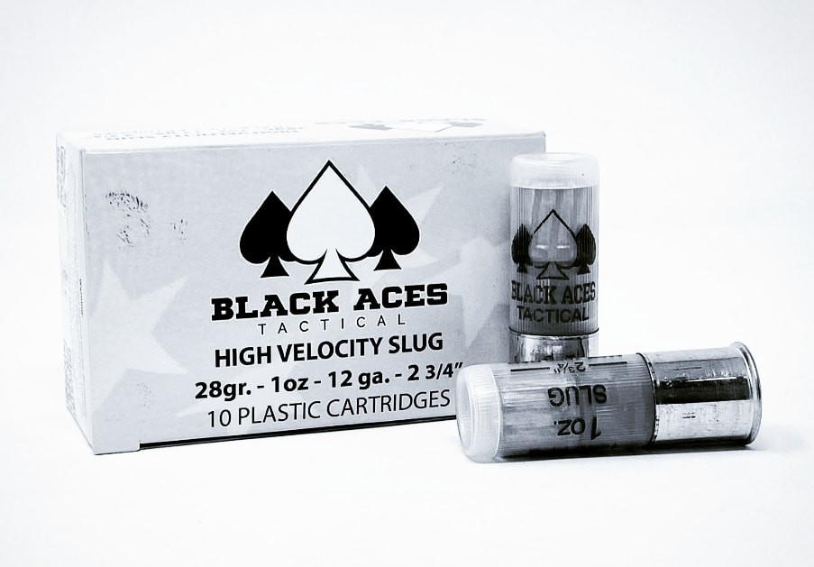Black Aces 12 GAUGE HIGH VELOCITY SLUG on www.Gun.Rodeo