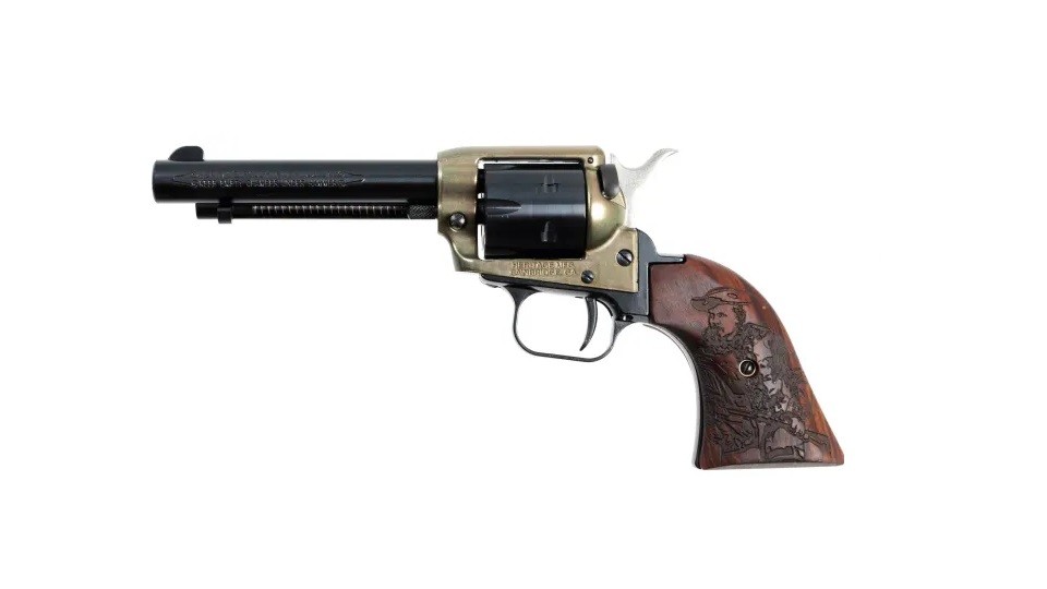HERITAGE ROUGH RIDER WILD WEST BUFFALO BILL TALO EDITION 22 LR 4.75'' 6 ...