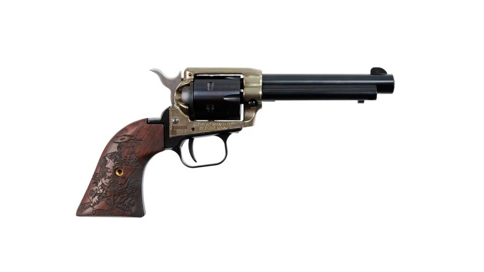 HERITAGE ROUGH RIDER WILD WEST BUFFALO BILL TALO EDITION 22 LR 4.75'' 6 ...