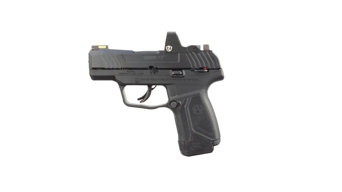 RUGER MAX-9 WITH RITON RED DOT 9MM 3.2'' 12-RD SEMI-AUTO PISTOL on www ...