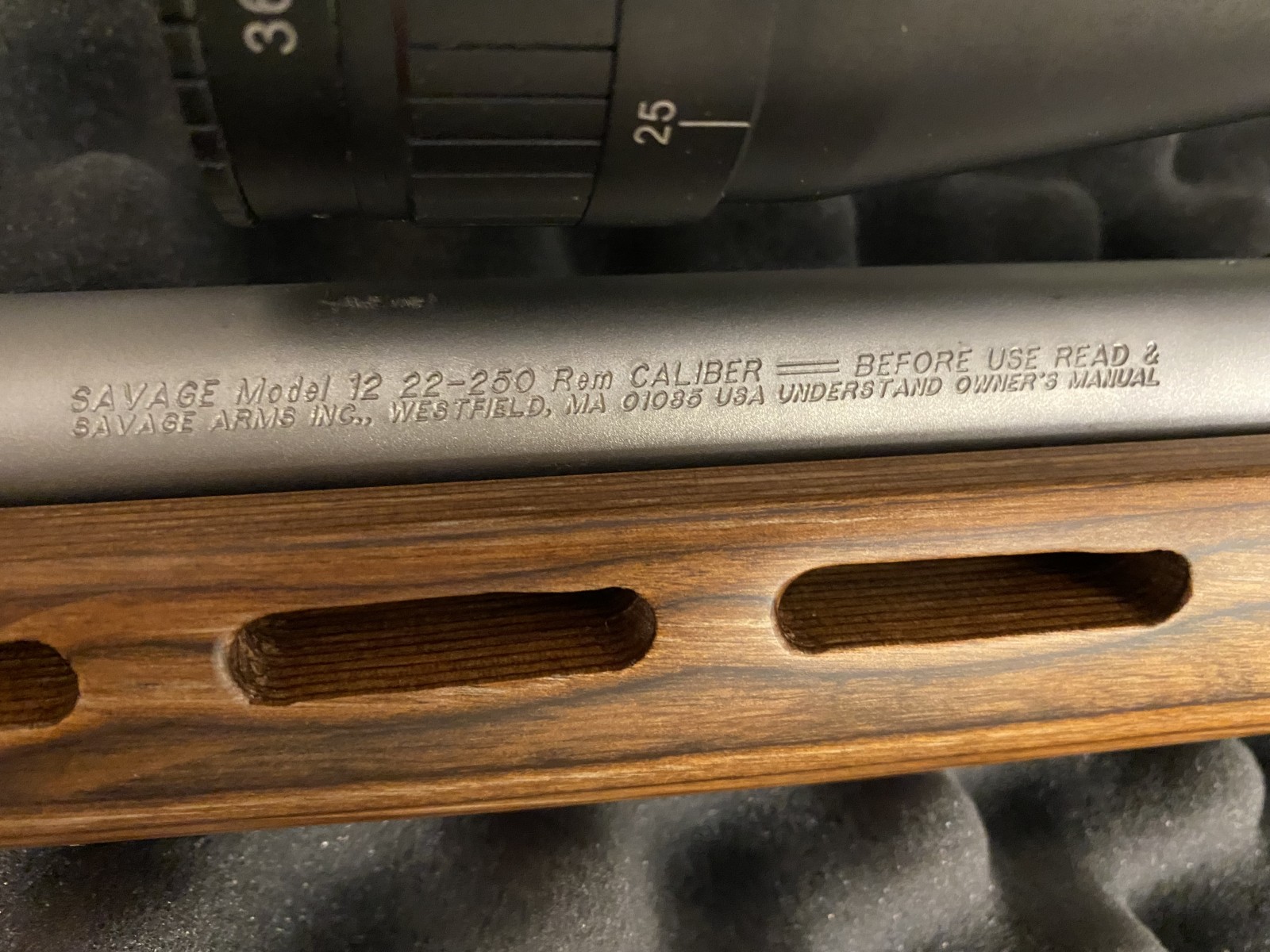 Savage Model 12 bolt-action, 22-250 Remington- Consignment on www.Gun.Rodeo