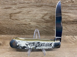CASE XX Smooth Natural Bone Freedom Trapper (541038) on www.Gun.Rodeo