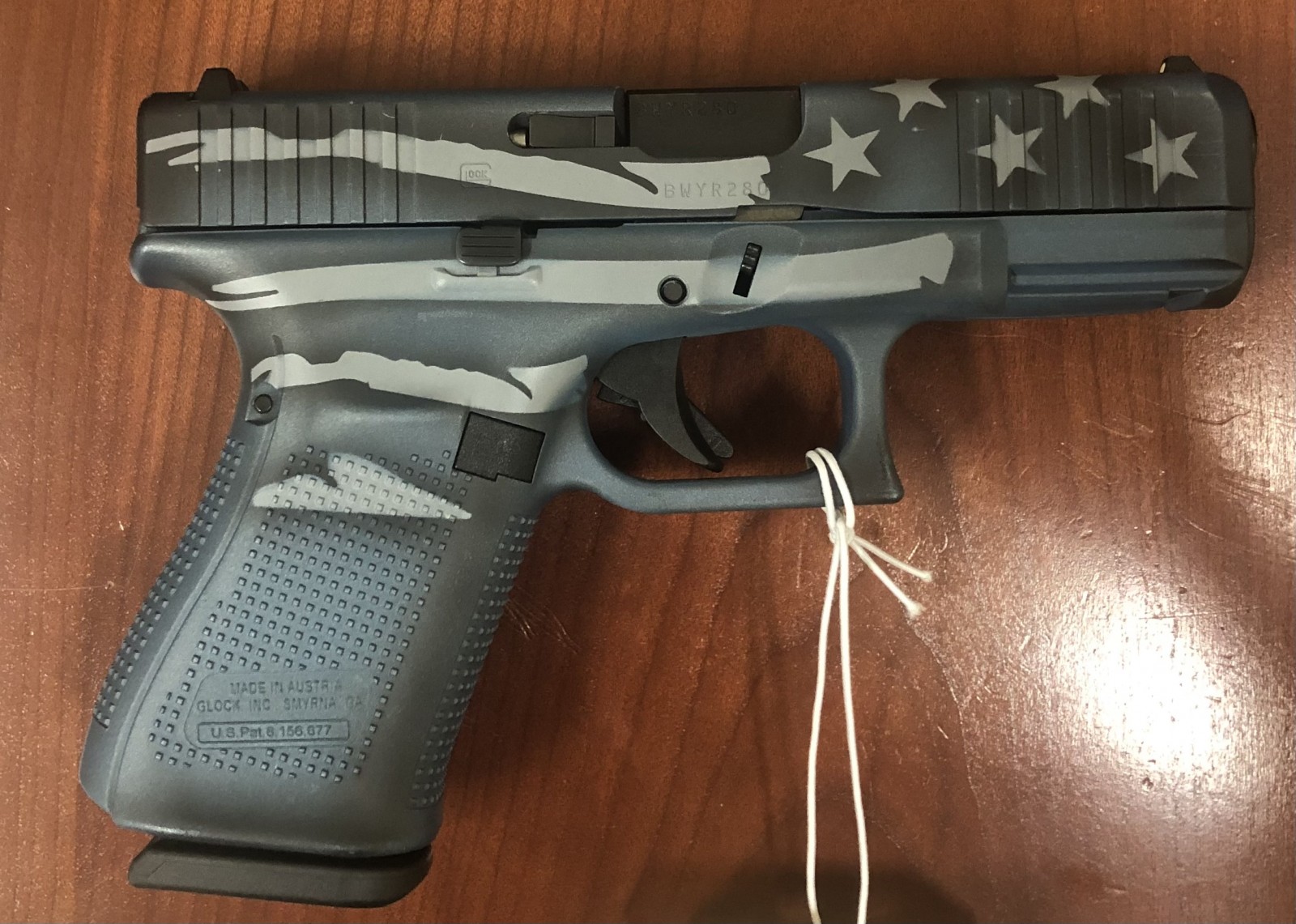 Glock19 Gen 5 Stars n Stripes 9mm on www.Gun.Rodeo