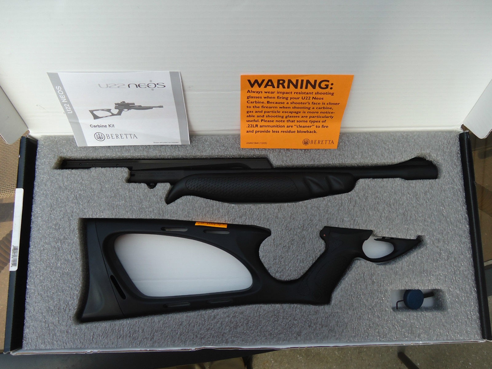 Beretta U22 Neos Carbine Conversion Kit on www.Gun.Rodeo