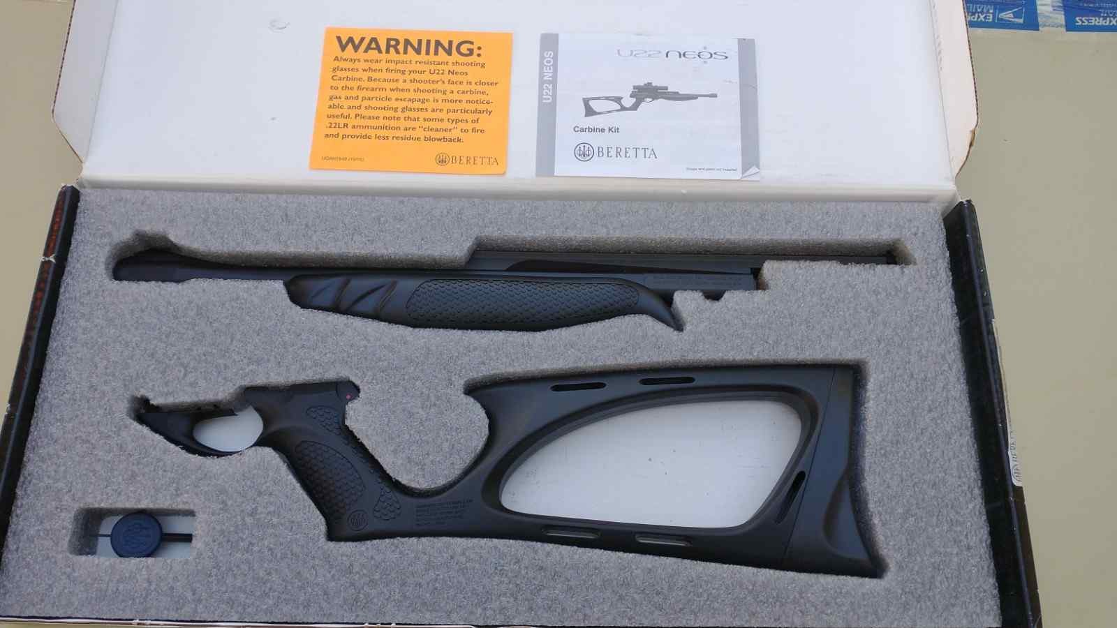 Beretta U22 NEOS CARBINE KIT on www.Gun.Rodeo
