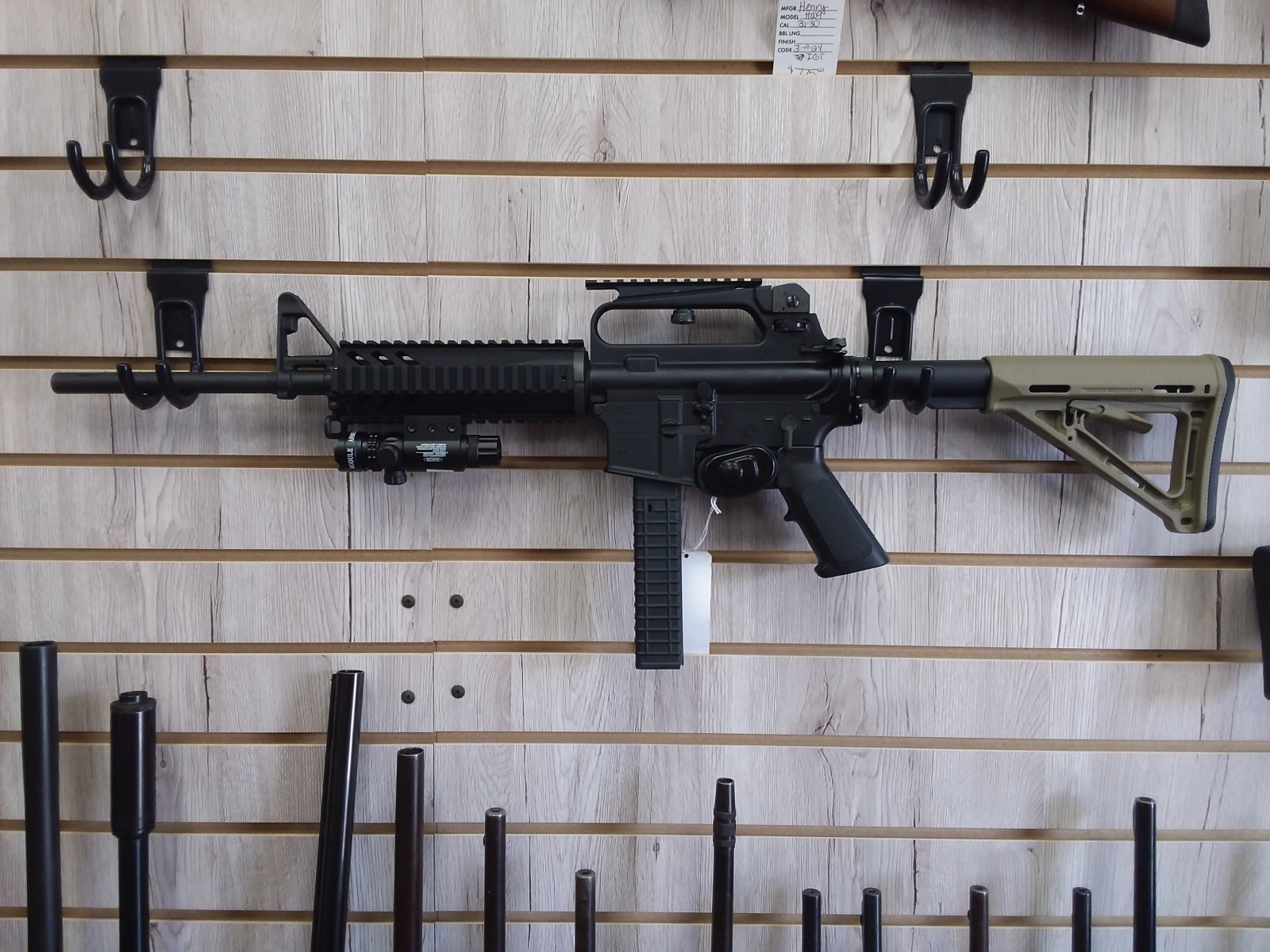 ASA AR15 9MM RIFLE on www.Gun.Rodeo