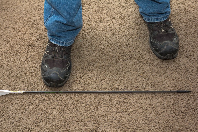 Archery Stance and Armguard Protection