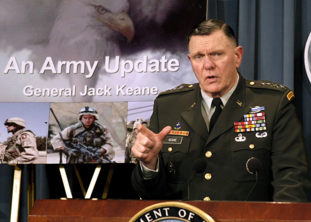 Salute to General Jack Keane US Army Ret - American Patriot and ...