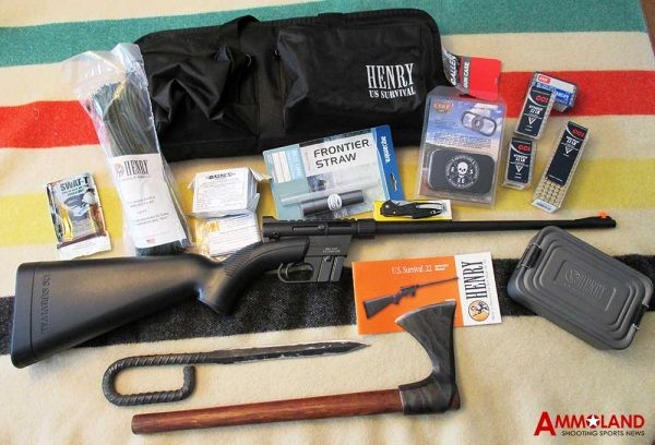Henry U.S. Survival Pack with AR-7 Takedown Rifle