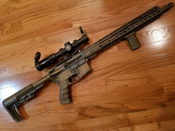 Burnt Bronze AR-15